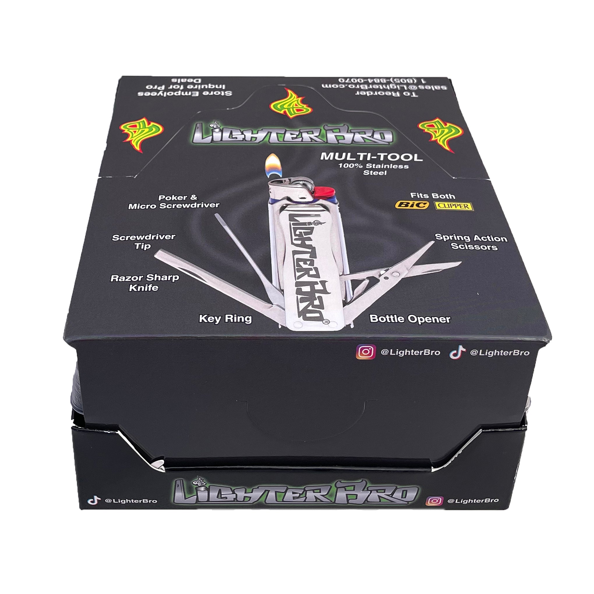 20 Pack Countertop Box – LighterBro