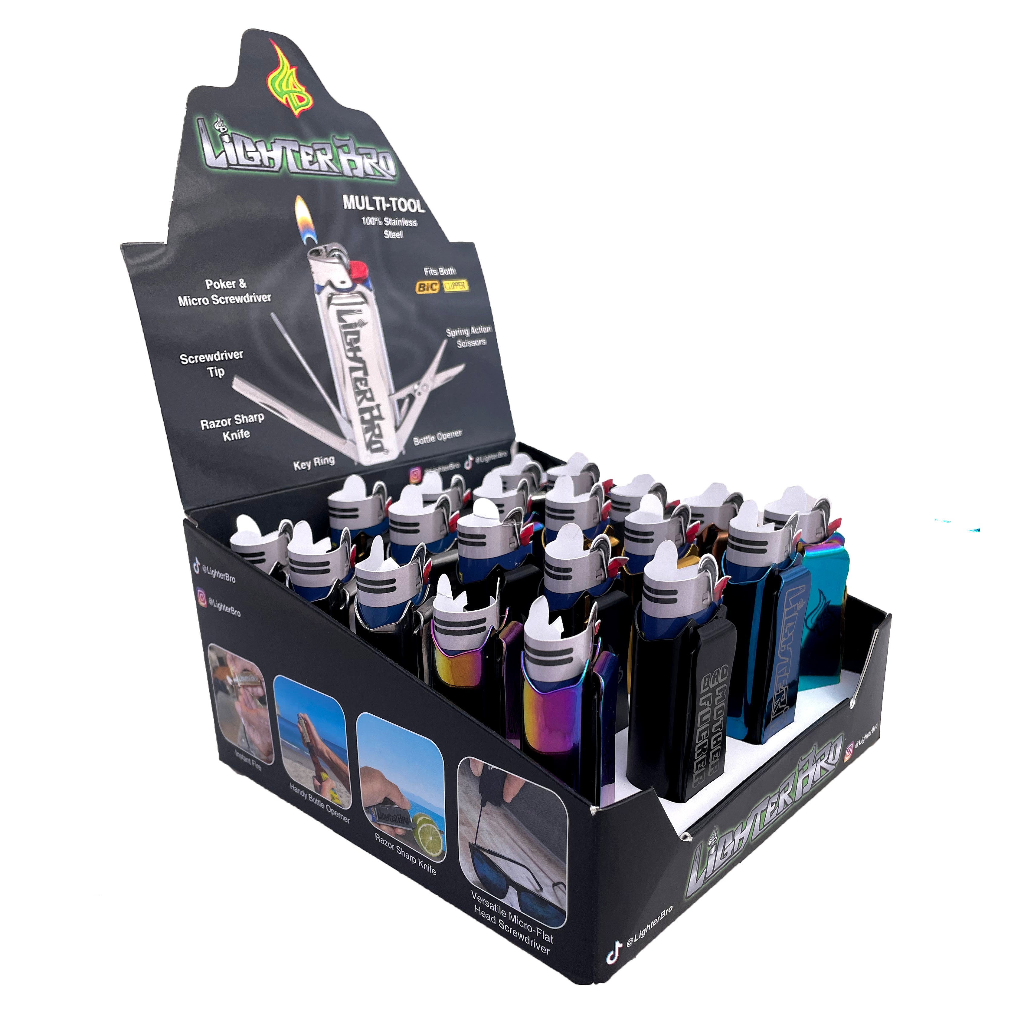 20 Pack Countertop Box – LighterBro